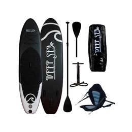 Deep Sea SUP Board Set Kayak Pro in Schwarz 300cm | Gr.: onesize