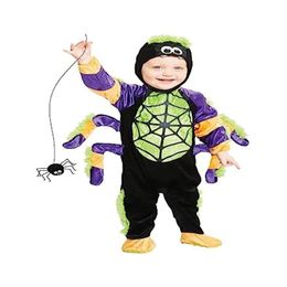 Amscan Spinnen Halloween Kost&uuml;m Kleinkinder 3-4 Jahre Fasching | Gr.: onesize