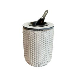 COOTAB Cooler Table 4-in-1 Loungetisch mit Edelstahl-K&uuml;hler London 50 cm in Champagner | Gr.: onesize