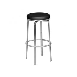FineBuy Barstuhl in Schwarz / Kunstleder / 42x42x42 | Gr.: onesize
