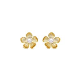 Luxenter Ohrringe Miclaw mit 18 Karat Gelbgold-Finish &ndash; MICLAW | Gr.: onesize