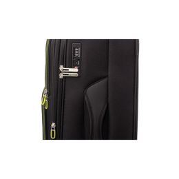Franky Koffer Gr. M Reisegep&auml;ck T27-F Spinner 65er mit Dehnfalte in teall/turquise | Gr.: onesize