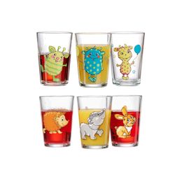 Ritzenhoff & Breker Ritzenhoff & Breker 6er Set Kindergl&auml;ser Monsterchen Waldtiere 205 ml bunt in bunt | Gr.: onesize