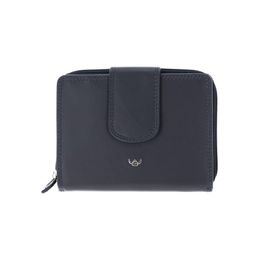 Golden Head Polo Geldb&ouml;rse RFID Leder 12,5 cm in marineblau | Gr.: onesize