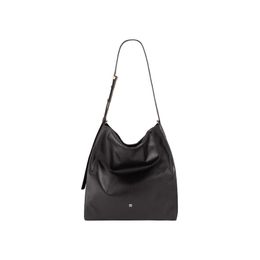 DuDu Up Schultertasche Leder 32 cm in black nude | Gr.: onesize