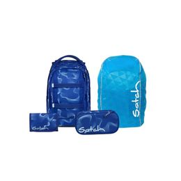 Satch Schulrucksack-Set PACK "Vibrant Blue" 4-teilig in Blau | Gr.: onesize