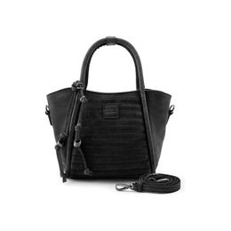 FREDsBRUDER FREDs BRUDER Layer Mini Bag Schultertasche Leder 17 cm in black | Gr.: onesize