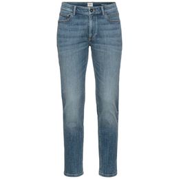 Camel Active Herren Regular-fit-Jeans "fleXXXactive", blau, Gr. 32, unifarben, Denim/Jeans, Obermaterial: 98% Baumwolle, 2% Elasthan, Jeans, im