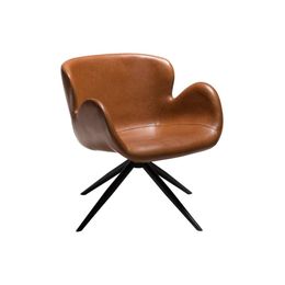 ebuy24 Sessel Gaia Hellbraun 70 x 64 cm | Gr.: onesize