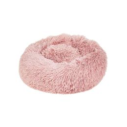 Beliani Tierbett KULU in Rosa - (W) 50 x (H) 15 x (L) 50 cm | Gr.: onesize