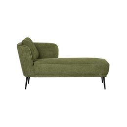 Beliani Chaiselongue ARTHEZE in Gr&uuml;n/Schwarz - (W) 148 x (H) 70 x (L) 64 cm linksseitig | Gr.: onesize