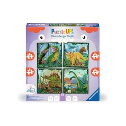 Ravensburger Puzzle 25 + 36 + 42 + 56 Teile Dinosaurier in bunt | Gr.: onesize