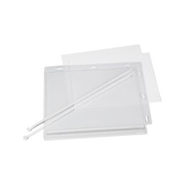 Durable Plakattasche A5 mit Kabelbindern wasserdicht transparent 5 St&uuml;ck | Gr.: onesize