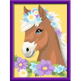 Ravensburger Malprodukte Pferd mit Blumen in bunt | Gr.: onesize