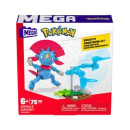 Mega Creative Construx GDW29 HTJ02 Pok&eacute;mon Weavile Bauset 75 Bausteinen 6+ Actionfigur | Gr.: onesize