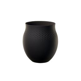 Villeroy & Boch Villeroy & Boch Vase Manufacture Collier 18 cm in Noir | Gr.: onesize