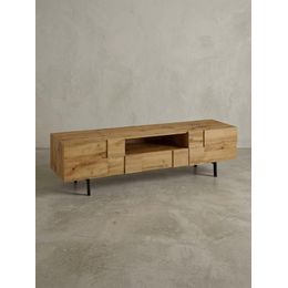 KADIMA DESIGN Lowboard | Eiche, 160x46x43cm, TV-Kommode, 2 T&uuml;ren | Gr.: onesize