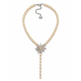 Collezione Alessandro Trachtenkette " Alpenkette " in creme | Gr.: onesize