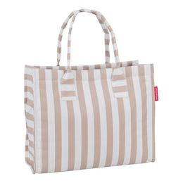 Reisenthel Shopper daily in Summerstripes Coffee | Gr.: onesize