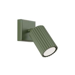 Licht-Erlebnisse Spot Strahler (B)8 x (H)8 cm in Olivgr&uuml;n | Gr.: onesize