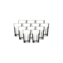 Pasabahce 12er Set Longdrinkgl&auml;ser Casablanca 355 ml transparent in transparent | Gr.: onesize