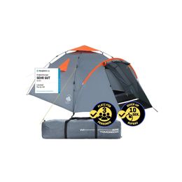 Where Tomorrow 3-Personen-Pop-Up-Zelt grau 220x220x130cm grau | Gr.: onesize