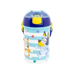 Bluey Wasserflasche 450ml Pop-Up Canteen mit Druckknopfverschluss | Gr.: onesize