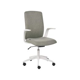 Beliani B&uuml;rostuhl CAPTAIN in Gr&uuml;n/Wei&szlig; - (W) 62 x (H) 100 x (L) 58 cm | Gr.: onesize