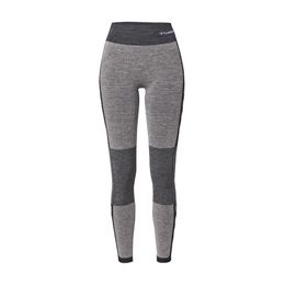 Hummel Sporthose Damen Gr&ouml;&szlig;e S grau / dunkelgrau / wei&szlig;