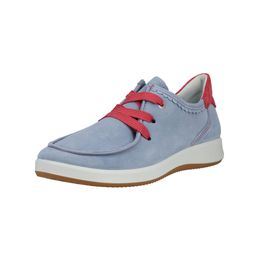 Ara Damen Sneaker "Ara Sneaker Veloursleder", Gr. 40, blau, Veloursleder, Schuhe