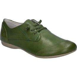 Josef Seibel Damen Schn&uuml;rschuh "Fiona 01, india", Gr. 42, gr&uuml;n, Obermaterial: 100% Rindsleder Leather cow., Schuhe