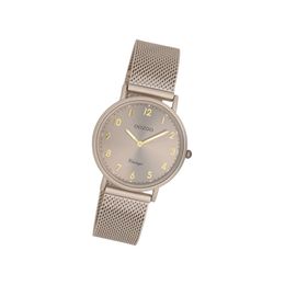 Analog-Armbanduhr Oozoo Vintage Series beige mittel (ca. 32mm) | Gr.: onesize