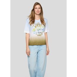 Rabe Damen Print-Shirt "T-Shirt", bunt, Gr. 40, gemustert, 50% Baumwolle, 50% Modal, Shirts