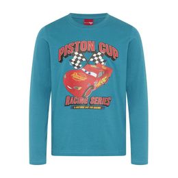 Kidsworld Langarmshirt in petrol | Gr.: 92/98