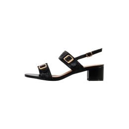 Poti Pati Supermodische Sandalen mit Absatz Schwarz | Gr.: 36