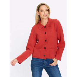 Heine Strickjacke in erdbeere | Gr.: 44