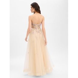 UNIQUE Kleid in ros&eacute;gold mehrfarbig - 0001 | Gr.: 34