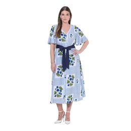 Ulla Popken Kleid in offwhite | Gr.: 50-52