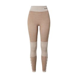 Hummel Sporthose Damen Gr&ouml;&szlig;e XS beige / beigemeliert / schwarz