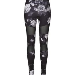 Urban Classics Leggings in darkflower | Gr.: S