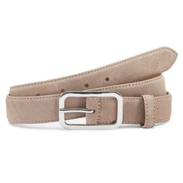 Lascana Damen H&uuml;ftg&uuml;rtel "Lederg&uuml;rtel, Anzugg&uuml;rtel, Hoseng&uuml;rtel, Jeansg&uuml;rtel, G&uuml;rtel", blau, Basic, Gr. 80, unifarben, Rindsleder, G&uuml;rtel, NEU aus