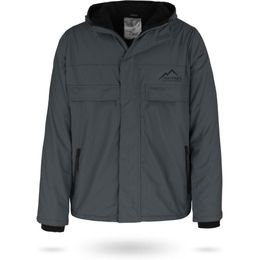 Normani Outdoor Sports Herren Windjacke Tuuli in Anthrazit/Schwarz | Gr.: XS