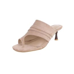 Ital-Design High-Heel Sandalette in Hellbraun | Gr.: 39