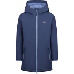 Trespass Kinder Winterjacke "Brennagh Softshell Jacket" in Blau | Gr.: 7-8 Jahre