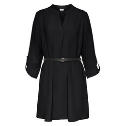 Lascana Longbluse in schwarz | Gr.: 36
