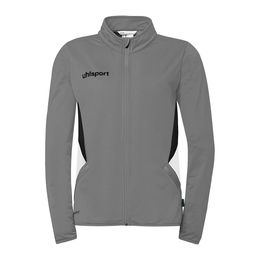 Uhlsport Damen Trainingsjacke "Trainingsjacke Equipe 29 Classic Women", grau, Gr. S, Obermaterial: 100% Polyester Pol. recyc.., Jacken