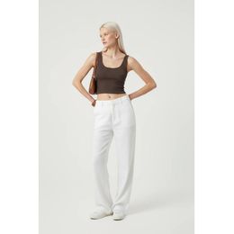 NO MATTER WHAT Crop Top in Braun | Gr.: L
