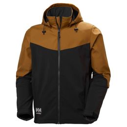 Helly Hansen Softshelljacke "Oxford H. Softs Jacket" in Braun | Gr.: L