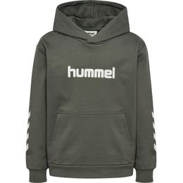 Hummel Kapuzenpullover Hmljr Reg Lebensstil Kinder in CASTOR GRAY | Gr.: 146-152