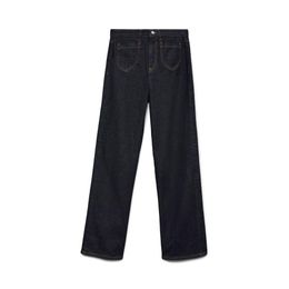 V&eacute;ro Moda Vero Moda Weit geschnitten in Dark Blue Denim | Gr.: W32/L32